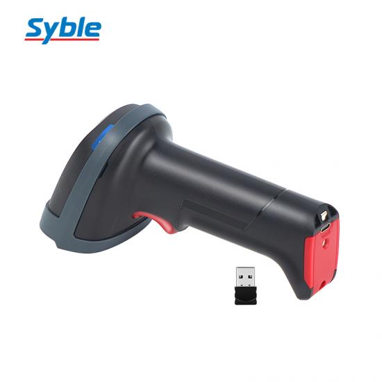 2D QR Bluetooth Wireless Handheld Barcode Reader with USB Dongle ...